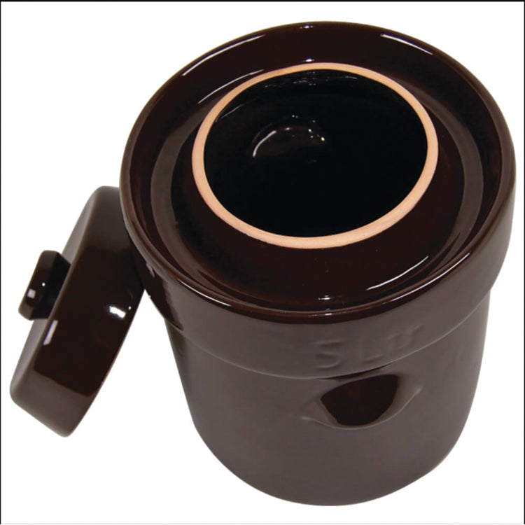 Fermentation Crock With Lid & Weights – Countryside