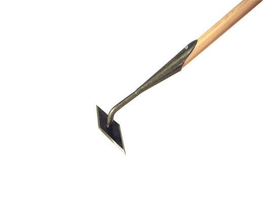 Diamond Straight Handle Hoe – Countryside
