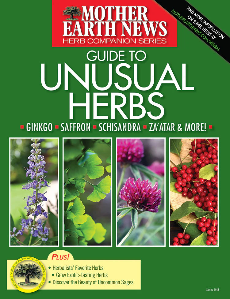 MOTHER EARTH NEWS: GUIDE TO UNUSUAL HERBS – Countryside